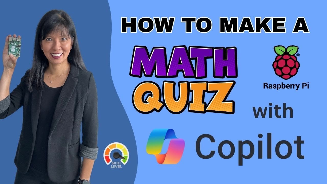 DIY Math Practice: Copilot + Raspberry Pi Coding Tutorial