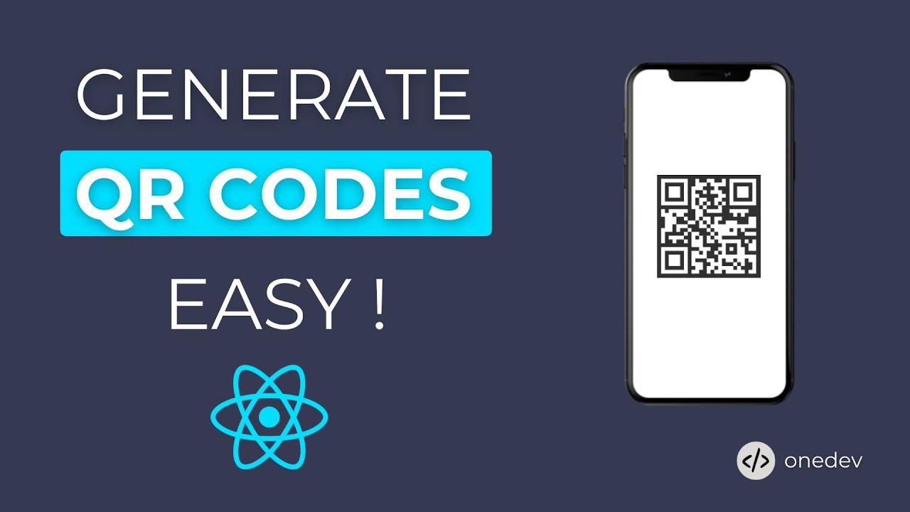Add QR Codes in React Native | react-native-qrcode-svg