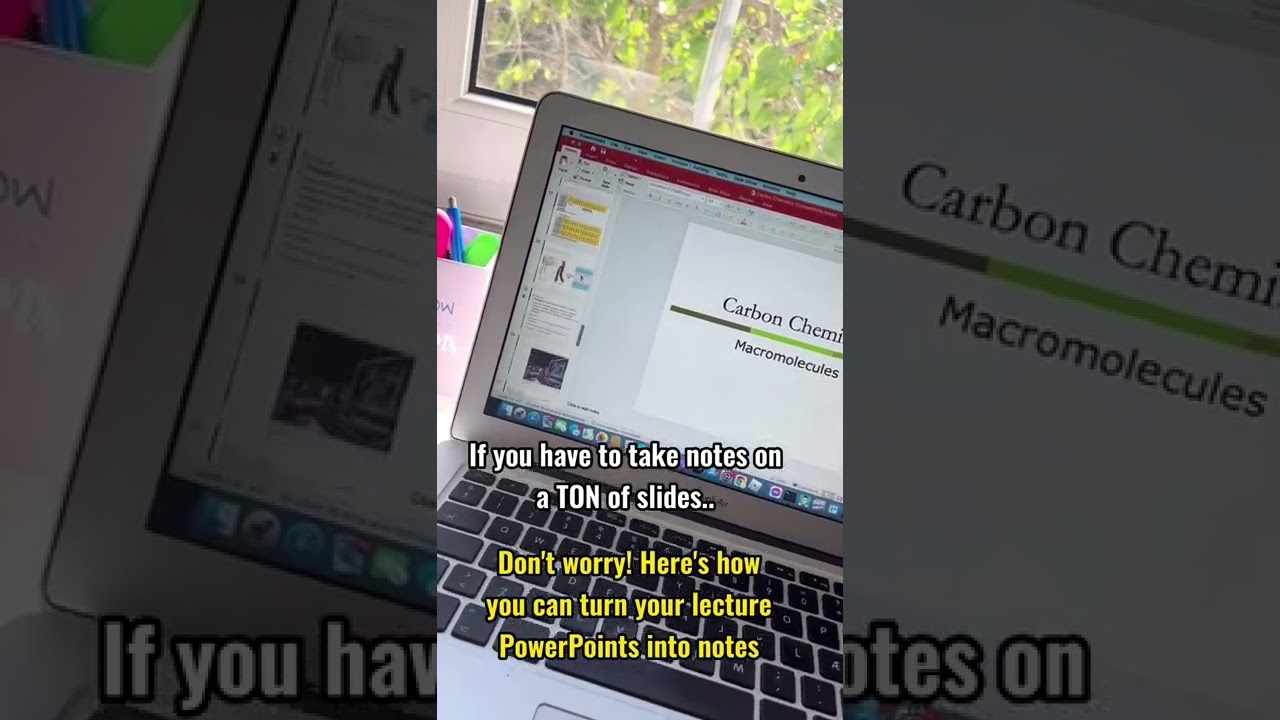 Here’s a PowerPoint trick for note taking! #shorts