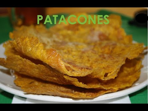 Patacones – Fried Plantain Chips | Eyes On Colombia