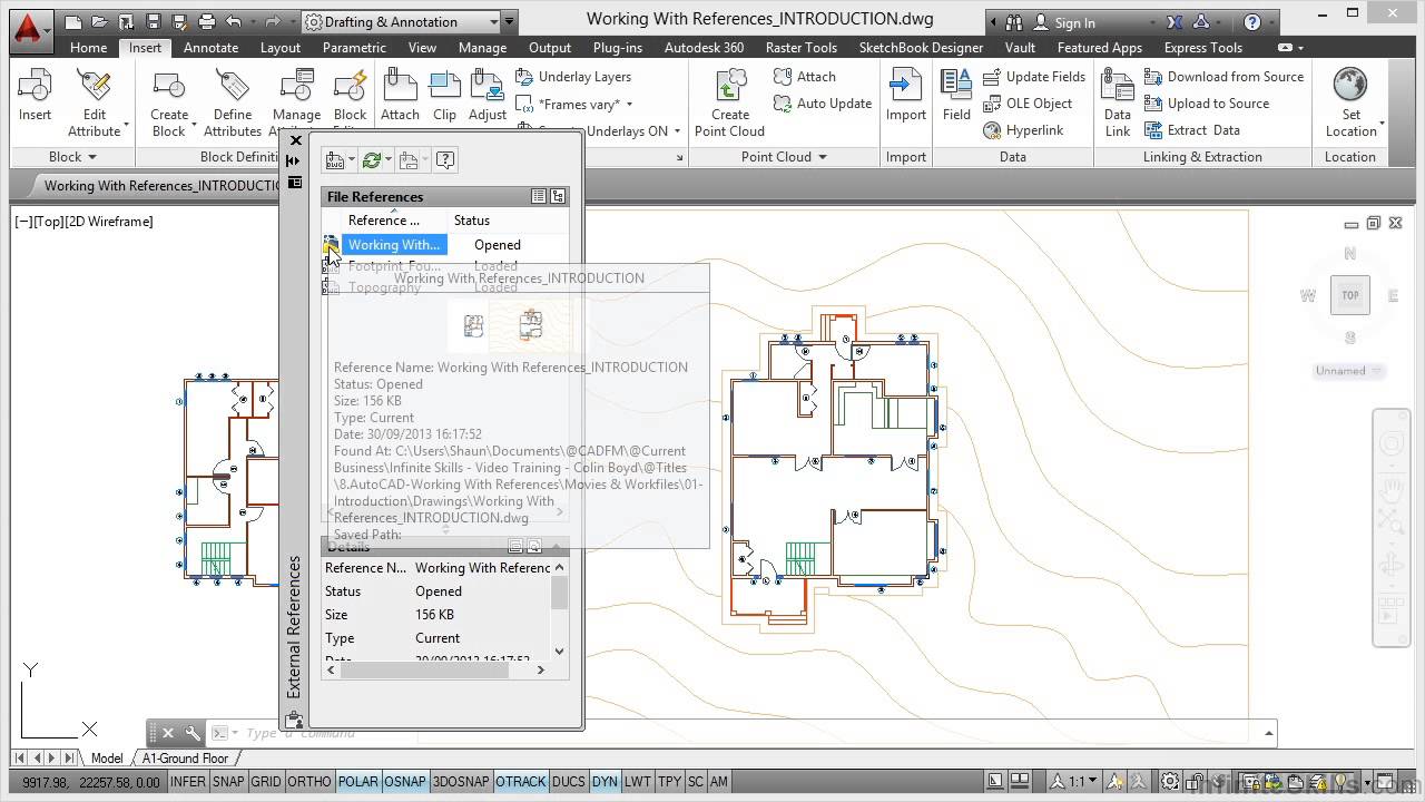 AutoCAD - Working with References Tutorial | Working With References