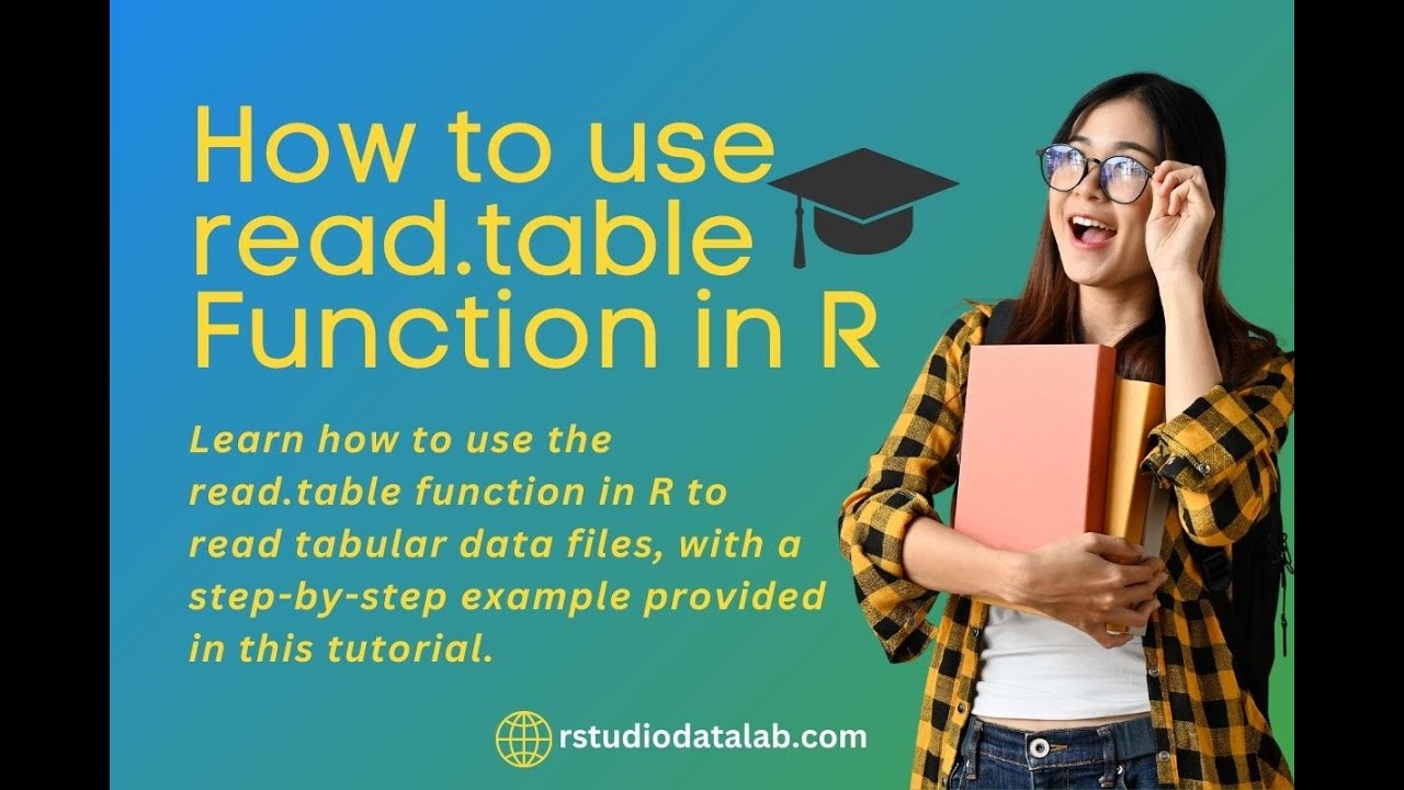 How to use read.table Function in R | Read table in r