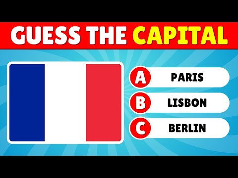 Guess the Capital! π Capital City Quiz Game | 40 Countries Challenge