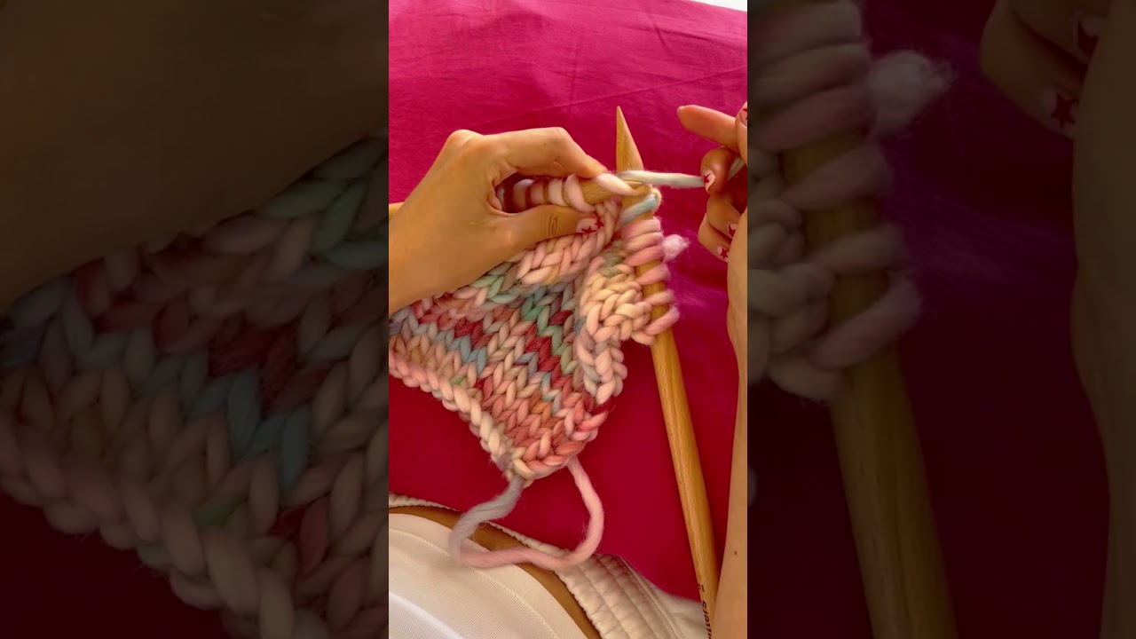 How to learn how to knit