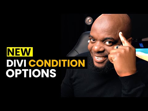 New Divi Feature - Divi Condition Options