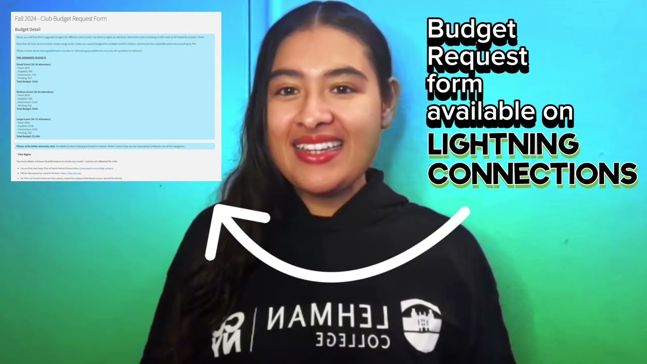 Student Leader Training - Module 2 - Budget Requests