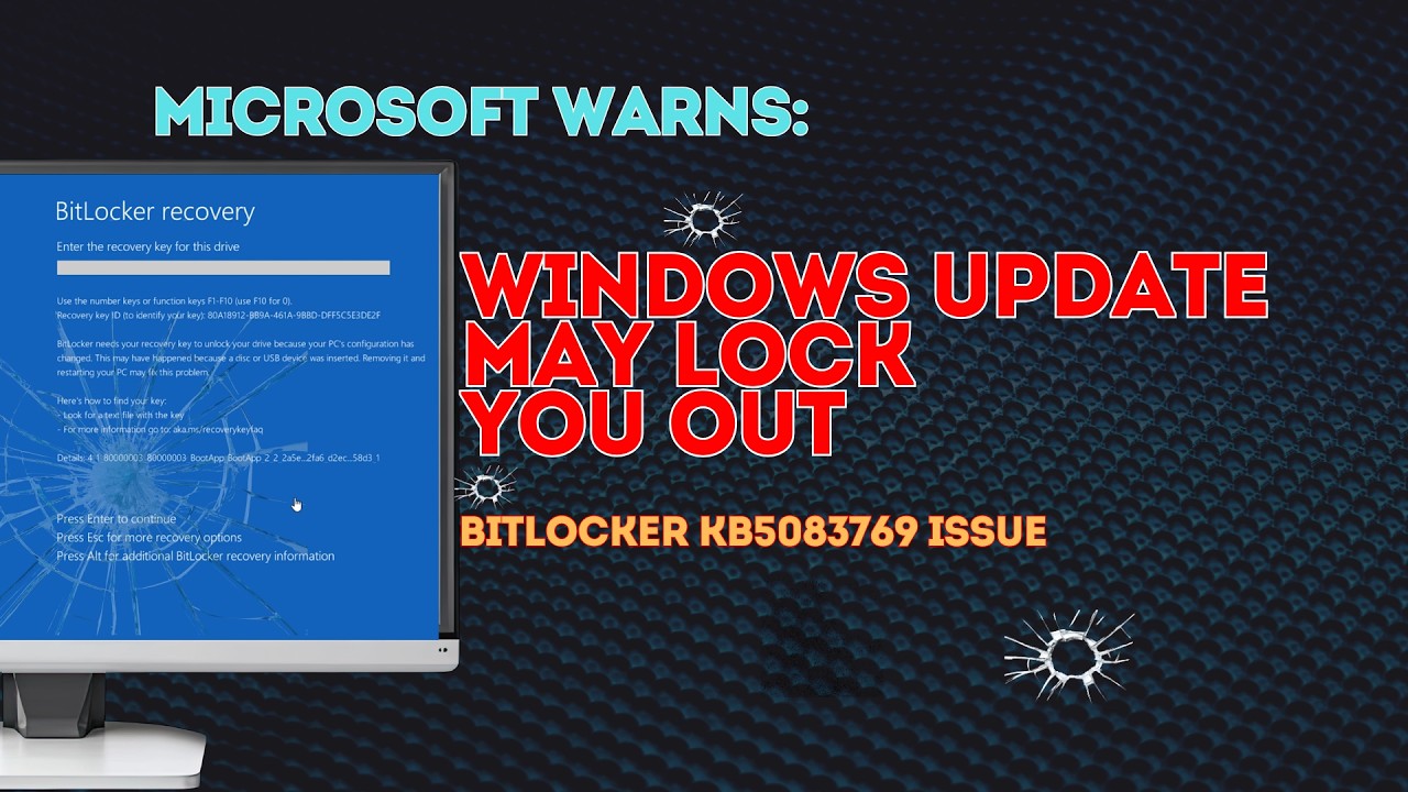 This Windows Update Could Lock You Out — Microsoft Issues Warning