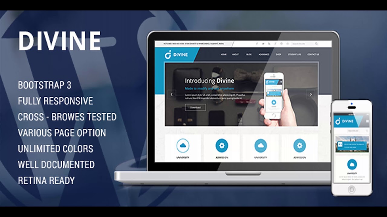 Divine - Professional Business Drupal Theme | Themeforest Website Templates and Themes