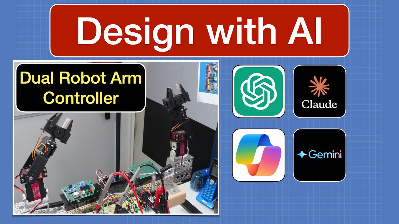 (AI-Designed) Dual Robot Arm Controller - Designing with AI