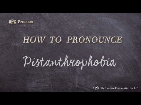 How to Pronounce Pistanthrophobia (Real Life Examples!)