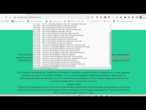 Free ICD10 codes lookup tool | How to check ICD 10 codes for Medical Billing claims