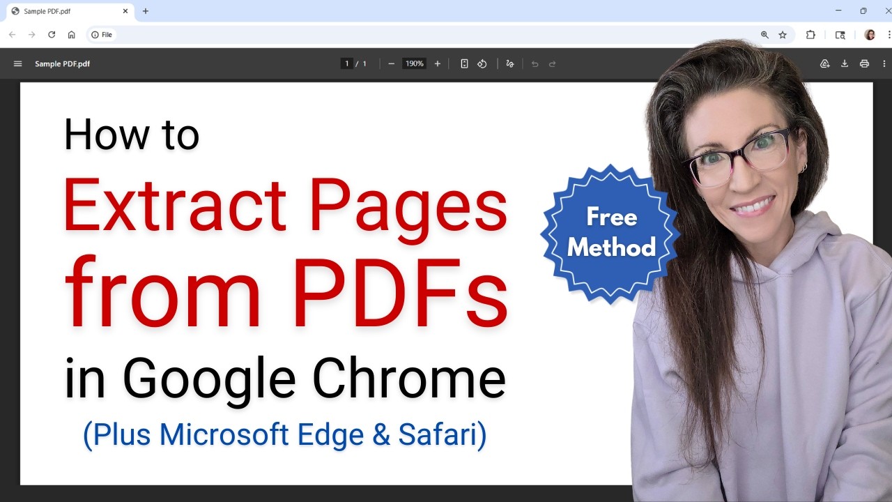 How to Extract Pages from PDFs in Google Chrome for Free (Plus Microsoft Edge and Safari)