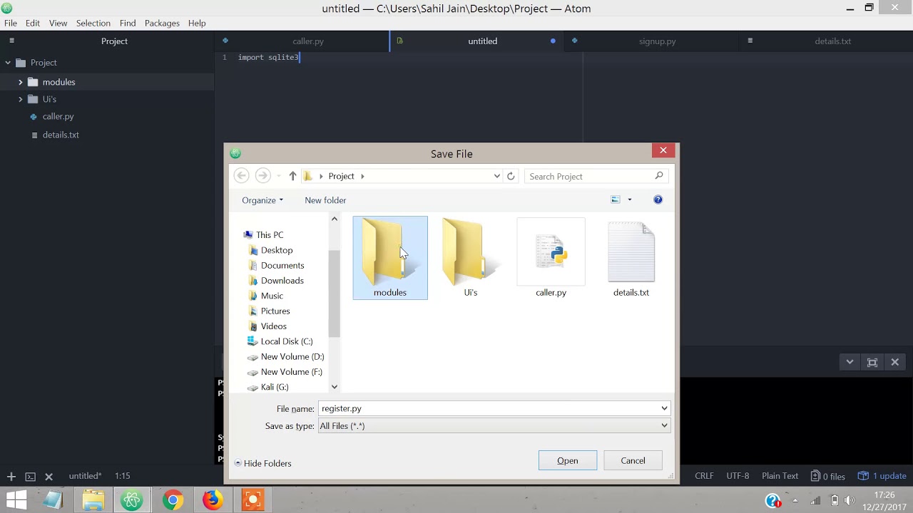 Python & PyQt4 Project Part-5