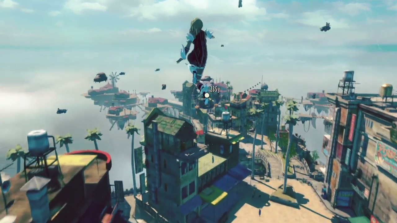 GRAVITY RUSH™ 2 traversal is beautiful