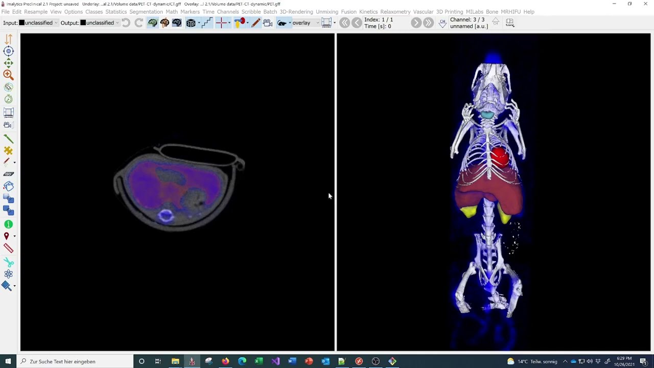 Introduction to Imalytics Preclinical: Multimodal 3D Image Analysis Software