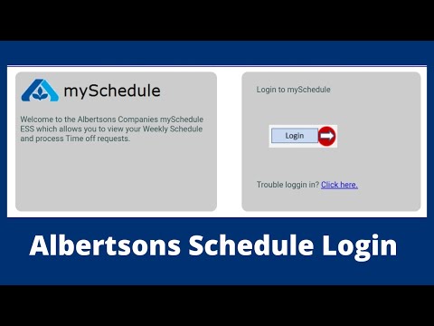 Albertsons Schedule Login | Schedule Safeway Login 2023