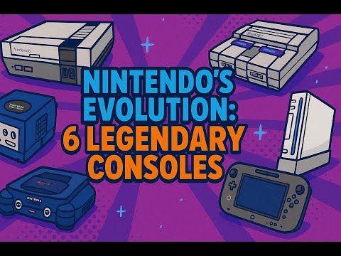 NES, SNES, N64, GameCube, Wii, Wii U - the Nintendo consoles that made history