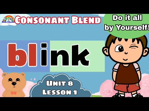 Words with Consonant Blend "bl" | Do it all by Yourself | Unit 8 - Lesson 1