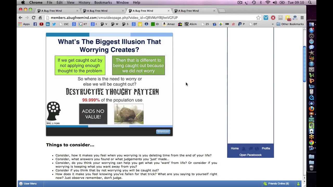 Success Made Simple | Home Study Video Course | A Bug Free Mind by Andy Shaw