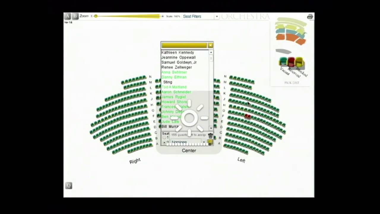 FileMaker Seating Application
