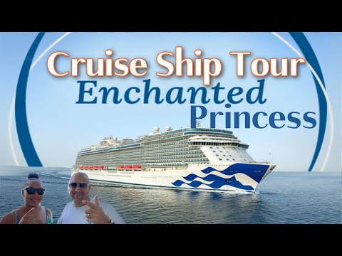 Enchanted Princess Cruise Ship Tour! Complete Full Walk Through!