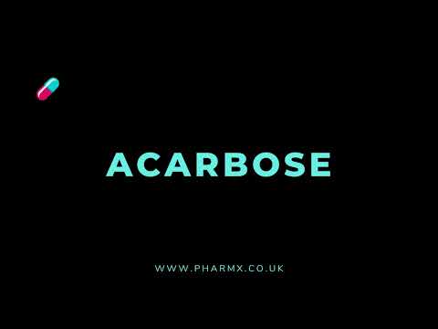 How to pronounce Acarbose