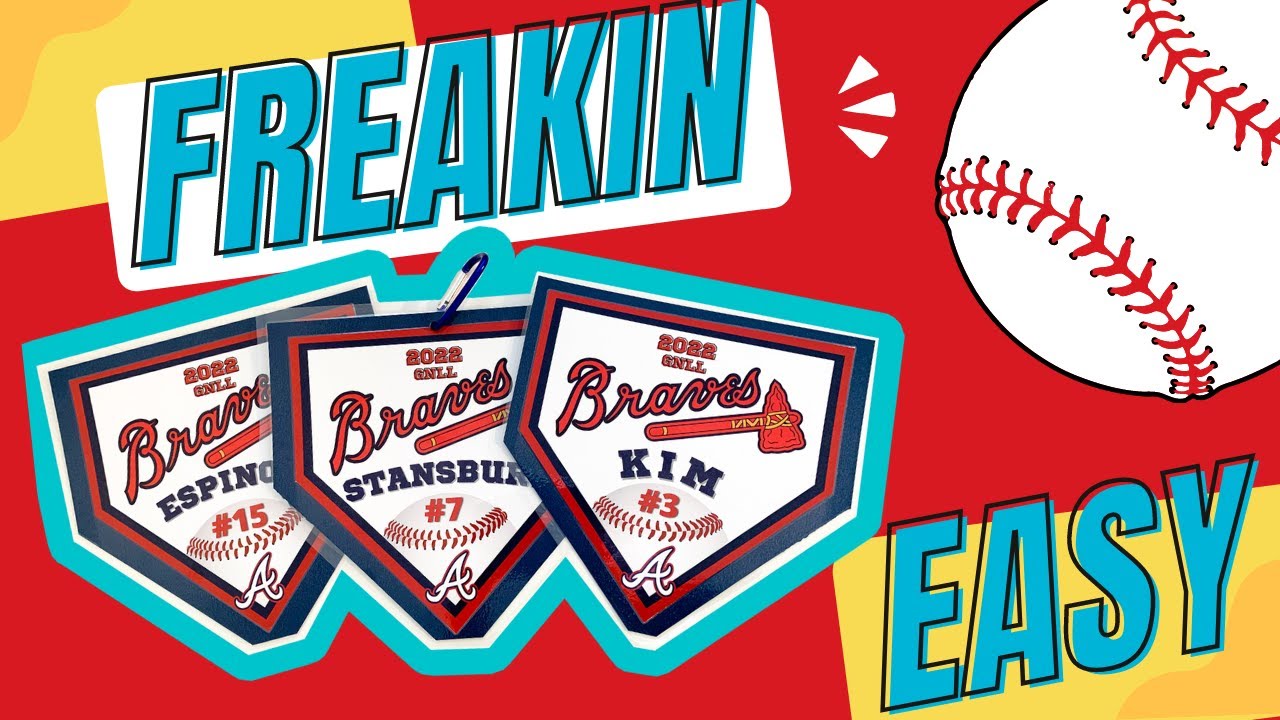 Create a DIY personalized baseball Little League Pennant Banner for YOUR team with me.