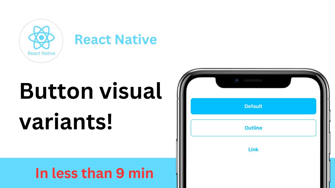 React Native - button visual variants
