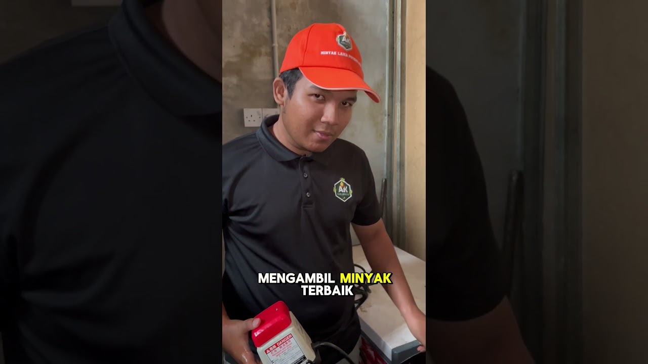 Sedut Minyak dari Premis Perniagaan