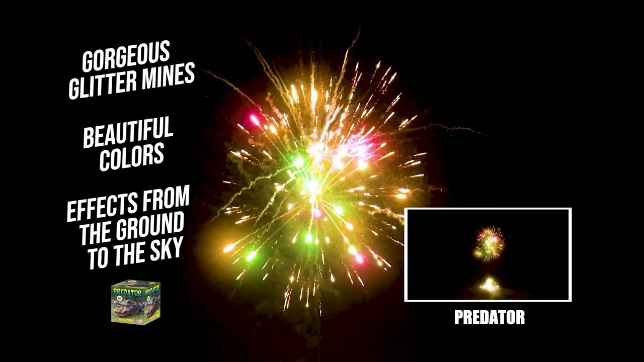 Predator 200g Multi-shot Firework - World Class