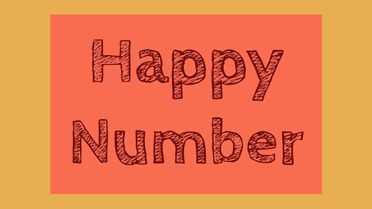 Happy Number (JAVA) - logic explained