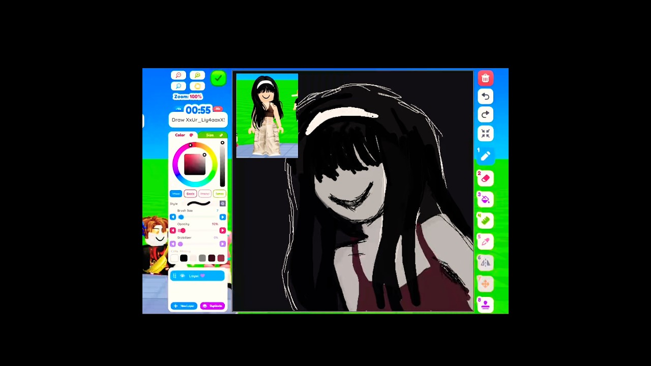 trying Roblox 