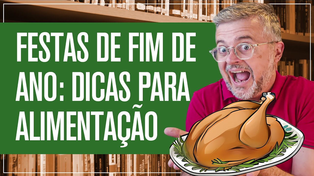 Dicas para você manter uma alimentação saudável durante as festas de fim de ano