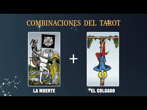 La Muerte & El Colgado 💡COMBINACIONES DEL TAROT Y SU SIGNIFICADO