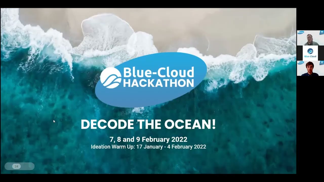 Hackathon Live Session 3 - What ocean challenges will the Blue-Cloud hackathon target?