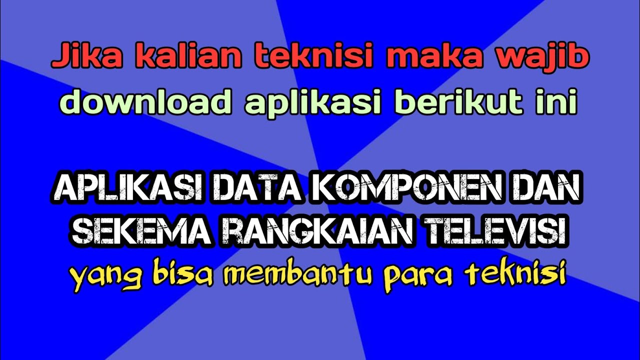 Application of component data and television circuit schematics