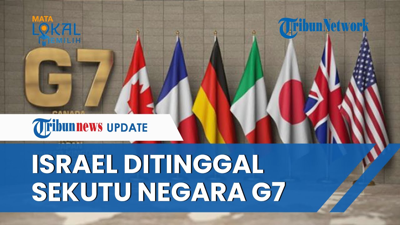 Sekutu Israel di G7 Dukung Negara Palestina hingga 153 Negara Kecam ...