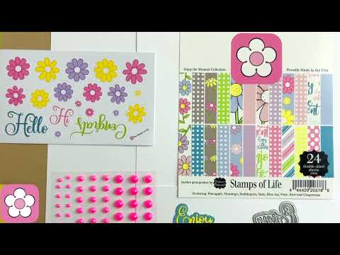 Introducing The Stamps of Life June 2024 Card Kit: Enjoy The Moment
