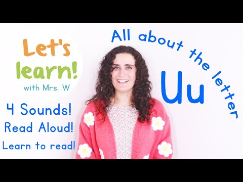 The Letter U | Foundation Reception Nursery EYFS Phonics | Single Phonogram| Learn the Letter Sounds