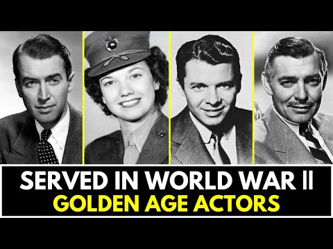 Golden Age Actors Who Served During World War 2