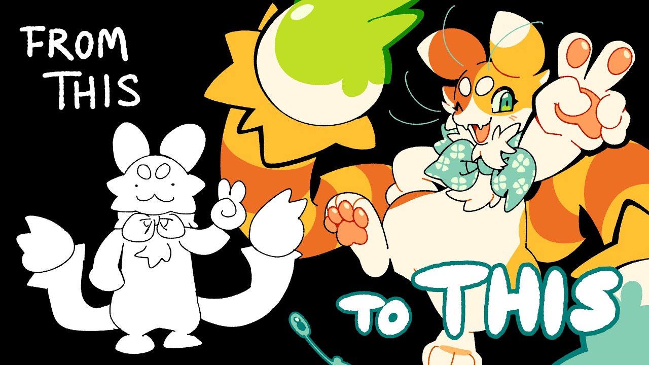 how to draw more lively poses