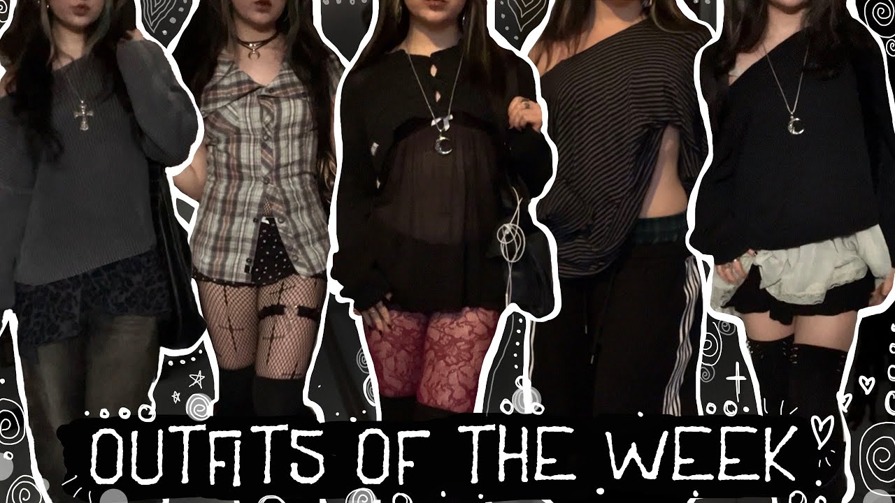 all the outfits I wore this week ⋆౨ৎ˚⟡˖ ࣪