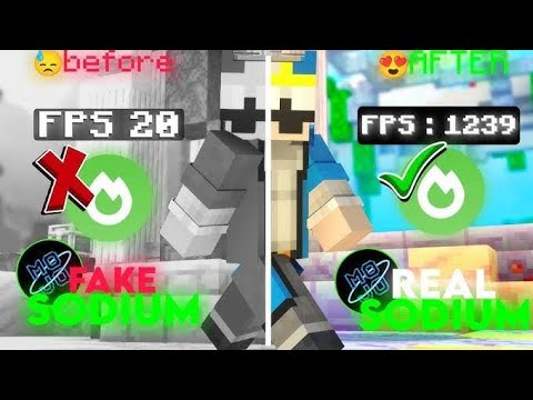 How to install real sodium mod in mojo launcher | without crash | 1.20.1 | 1.21.1 300+ fps 🔥