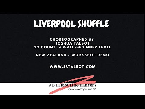 LIVERPOOL SHUFFLE by Joshua Talbot Line Dance Script | ELD