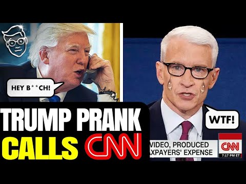 LEGEND: Trump Tried To PRANK CALL CNN As President From The White House ...