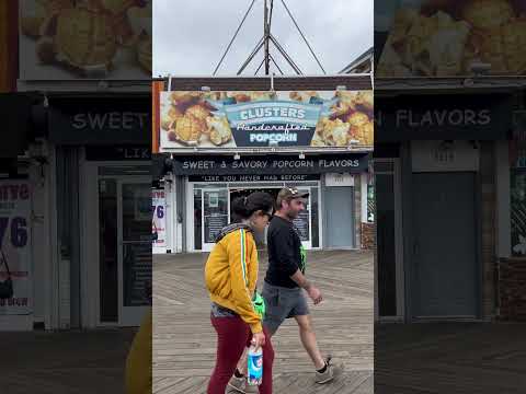 Clusters Popcorn Wildwood NJ! #WildwoodBoardwalk #Wildwood2025 #WildwoodNJ 