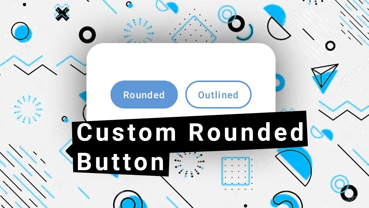 Android Custom Rounded Button In Jetpack Compose