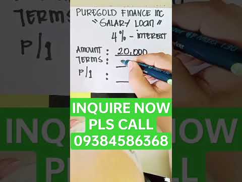 PUREGOLD FINANCE salary loan #loan #finance #how #howto
