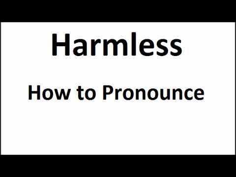 How to pronounce Harmless||How to say Harmless||Harmless Pronunciation||ABDictionary