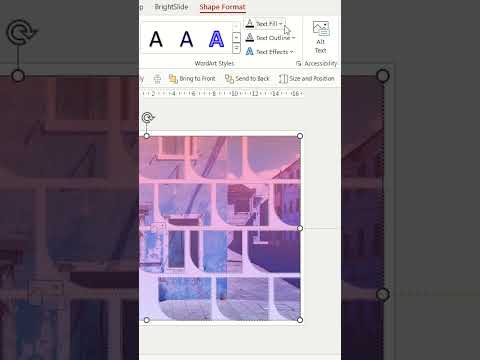 Advanced tip to create gradient overlay on your image placeholders in PowerPoint #slides #powerpoint